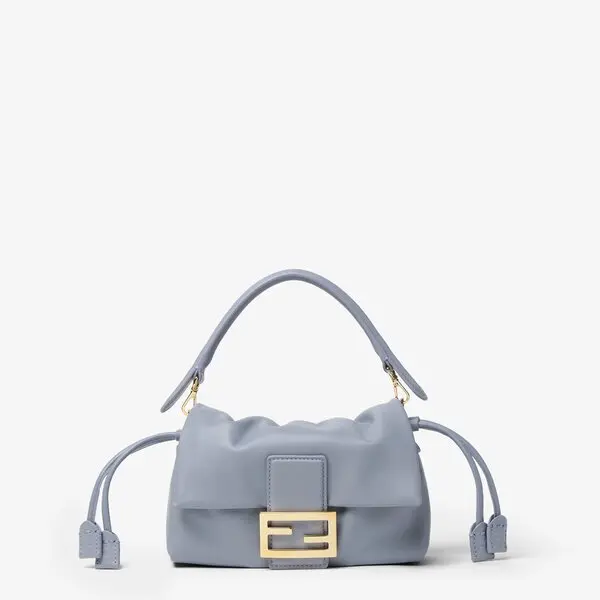 Fendi Baguette® Soft Small Airforce Blue Nappa Leather Mini-bag - [light Blue]